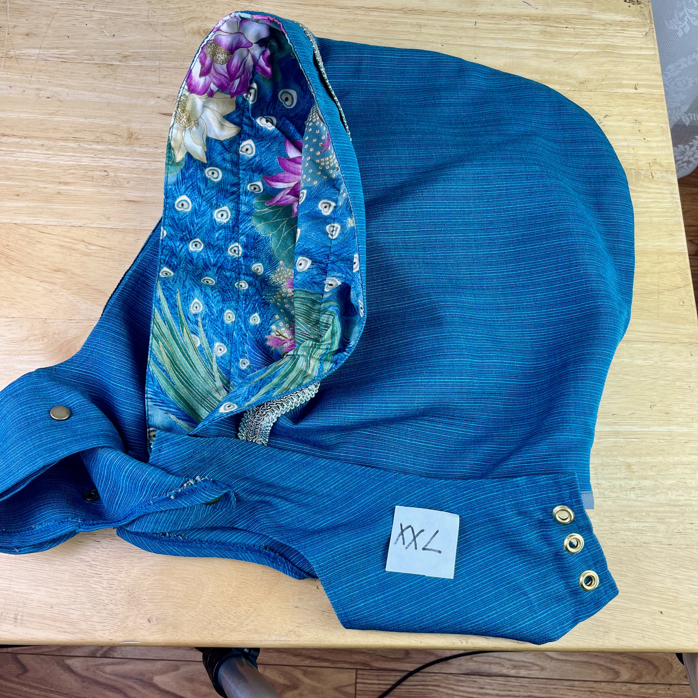 Holster hoodie - hooded festival vest with pockets | Blue Moon Designs